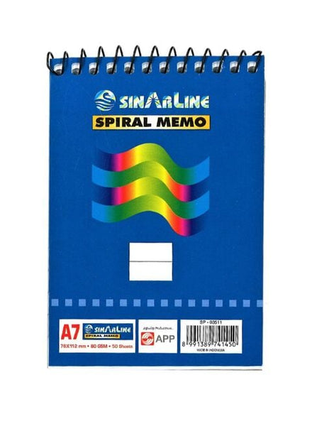 SINARLINE A7 Top Open Spiral Legal Pad – Arizone